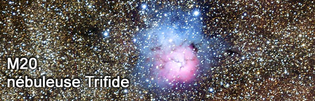 M20, nébuleuse Trifide - catalogue Messier